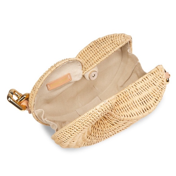 Poolside | Bags | Poolside The Anna Rattan Conch Shell Bag In Natural ...